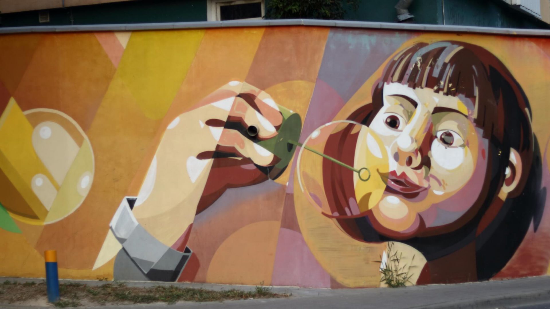Murale z Lubartowskiej – Agata Kulińska